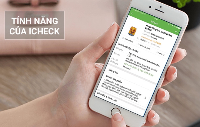 icheck - phần mềm kiểm tra xuất xứ hàng hóa made in Viet Nam